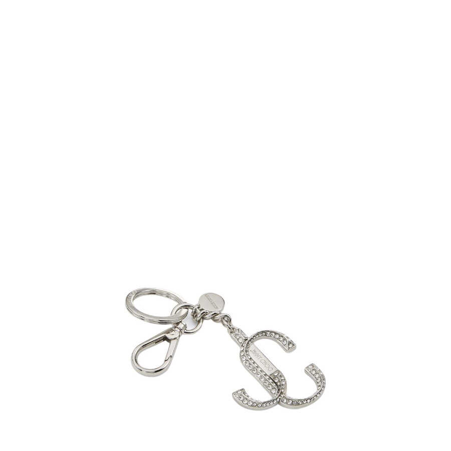 Jimmy Choo Fairie Silver Metal And Pearl Key Ring FAIRIE MNQ ...
