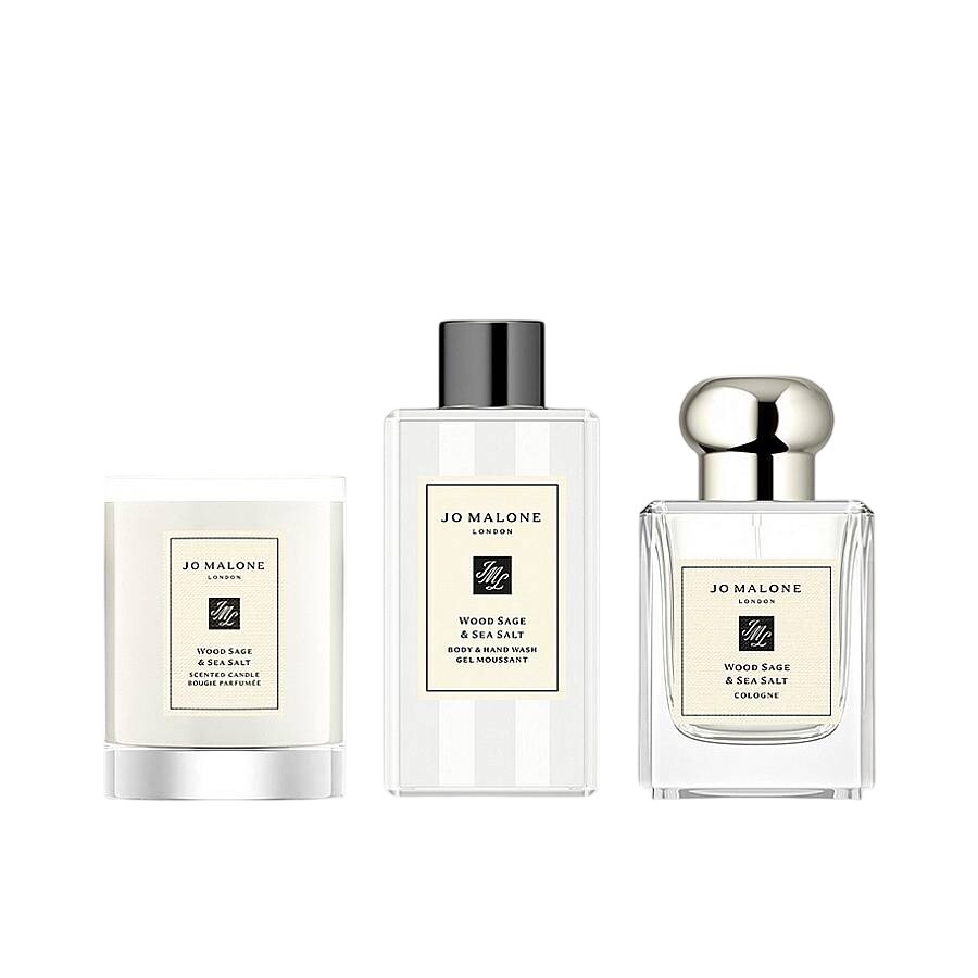 Jo Malone London Wood Sage & Sea Salt Gift Set Fragrances 690251140886 ...