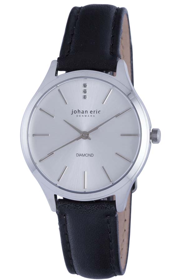 Johan Eric Herlev Silver Dial Ladies Watch JE2200-04-001.7 846341092379 ...