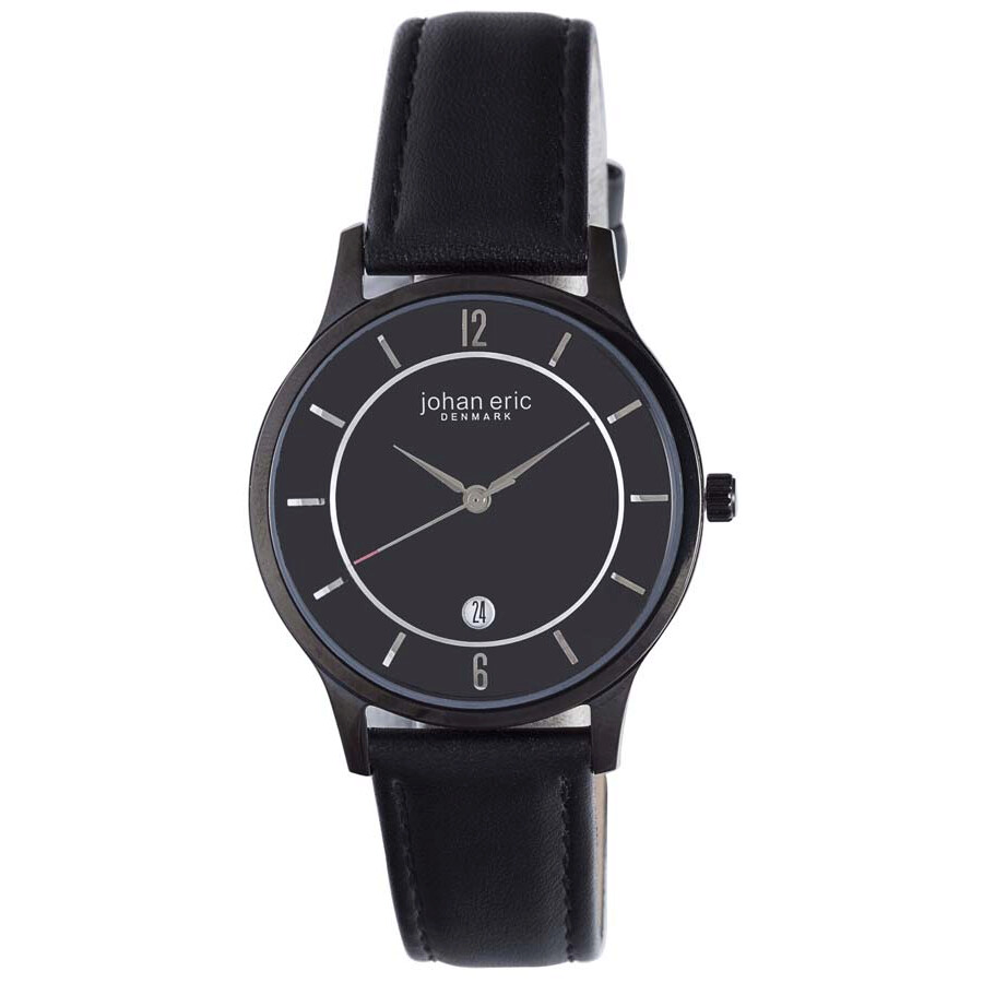 Johan Eric Hobro Black Dial Men's Watch JE2003-13-007 846341056401 ...