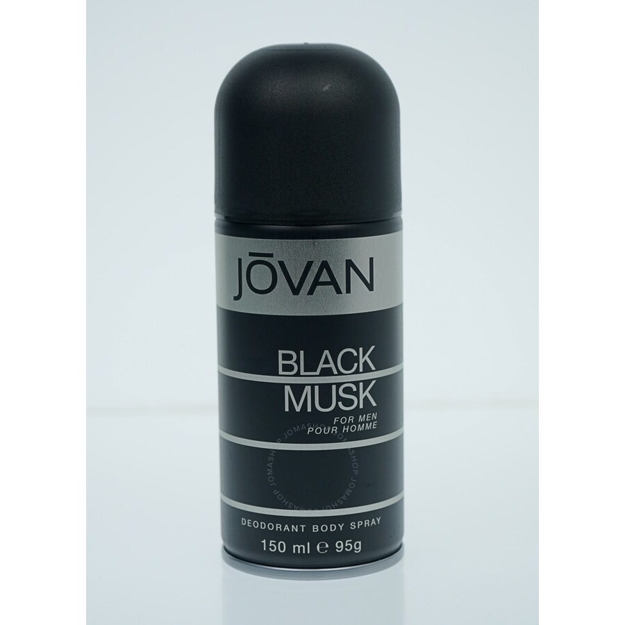 Jovan Men's Black Musk Deodorant Body Spray Spray 5 oz Fragrances ...