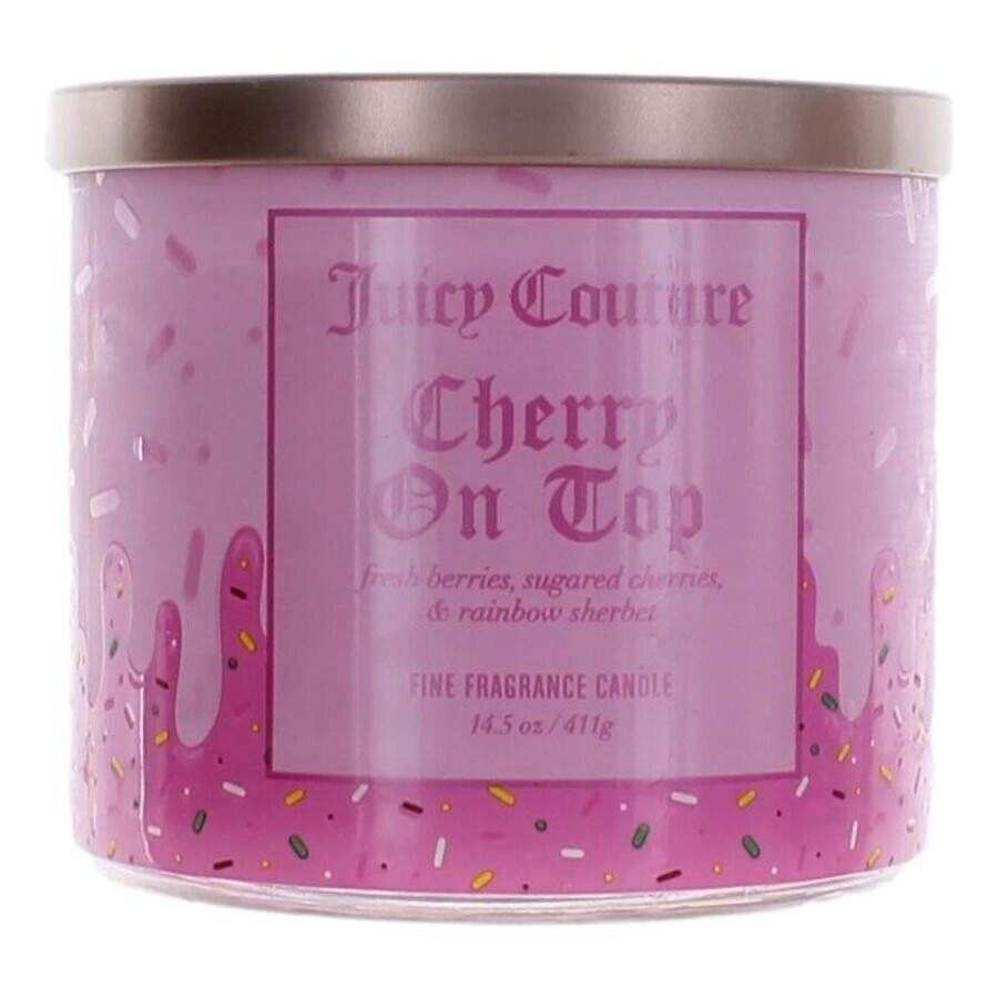 Juicy Couture Ladies Cherry On Top 14.5 oz Scented Candle 810044124125 ...
