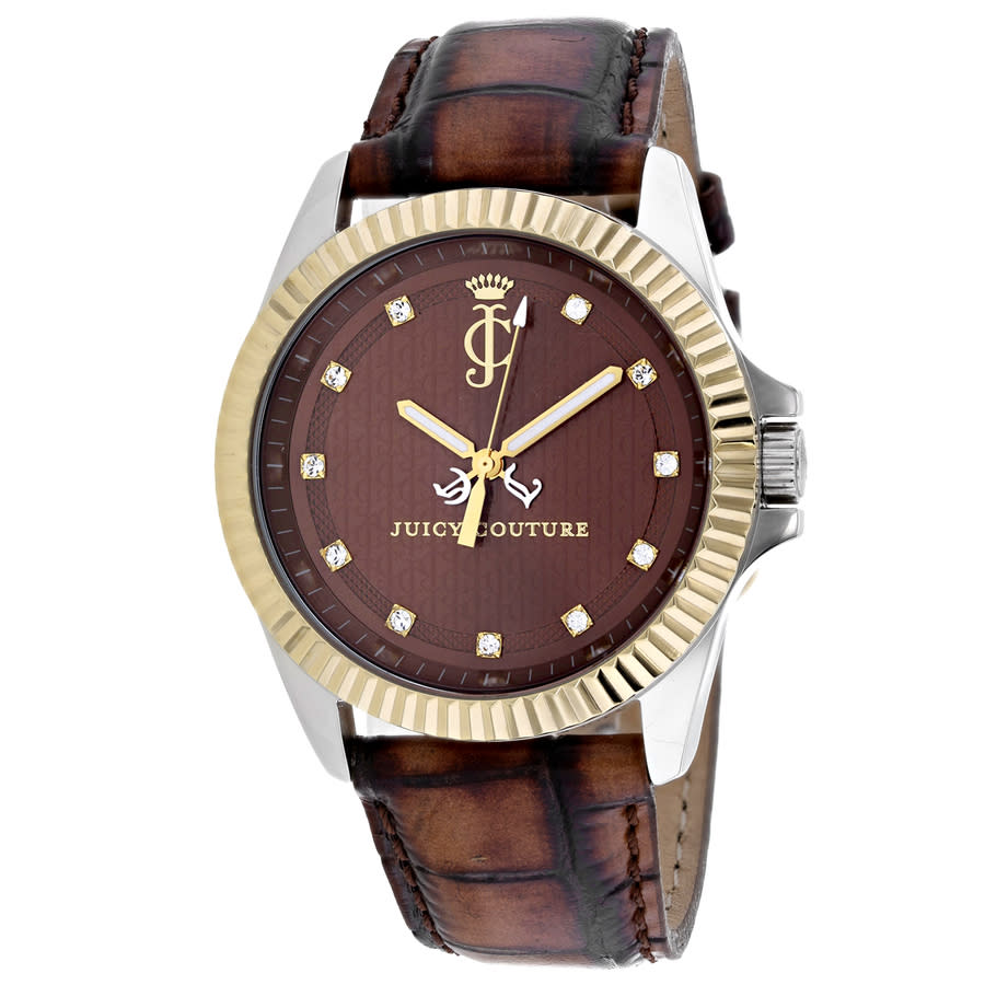 Juicy Couture Stella Brown Dial Ladies Watch 1900932 885997042376 ...