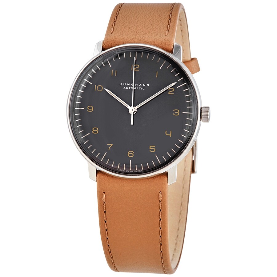 Junghans Max Bill Automatic Anthracite-Grey Dial Men's Watch 027/3401 ...