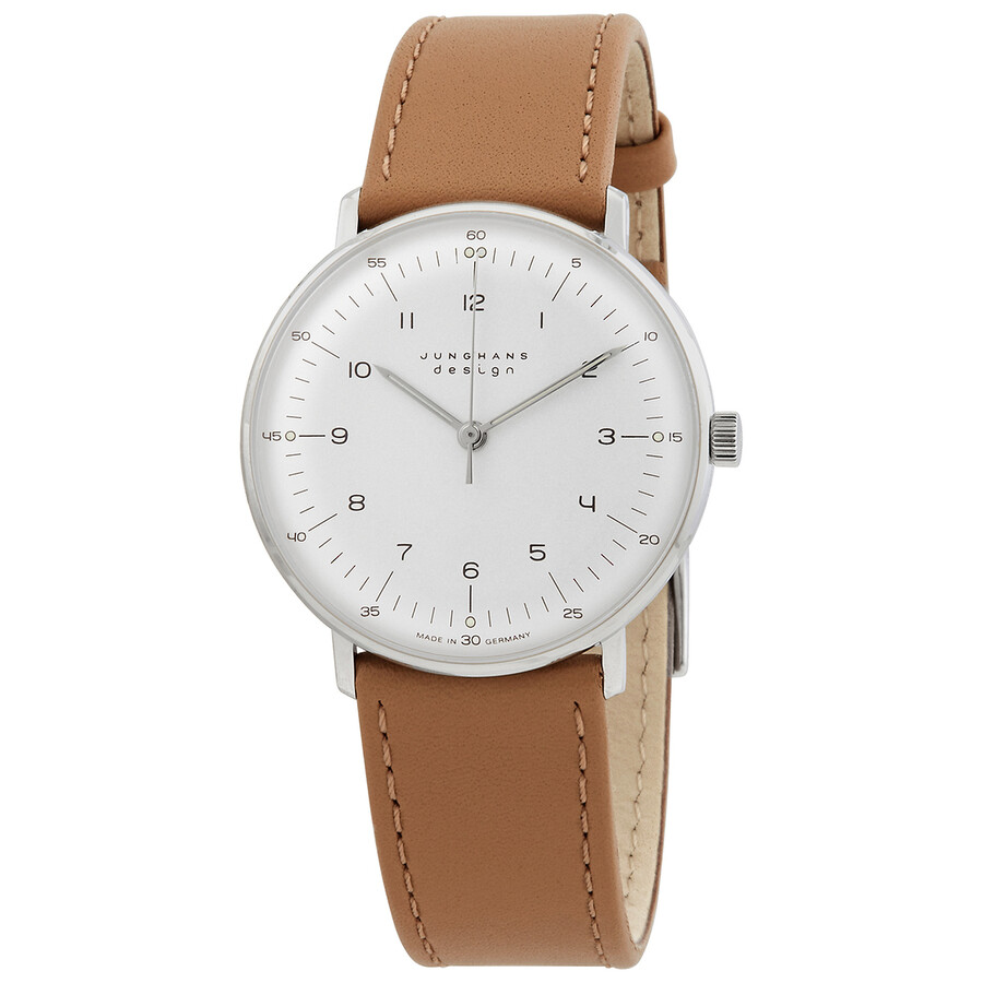 Junghans Max Bill Hand Wind Silver Dial Unisex Watch 027370102 ...
