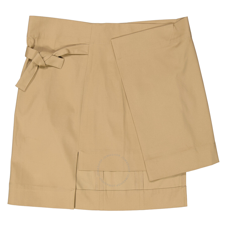 Jw Anderson Ladies Flax Kite Asymmetric Mini Skirt, Brand Size 10 (US ...