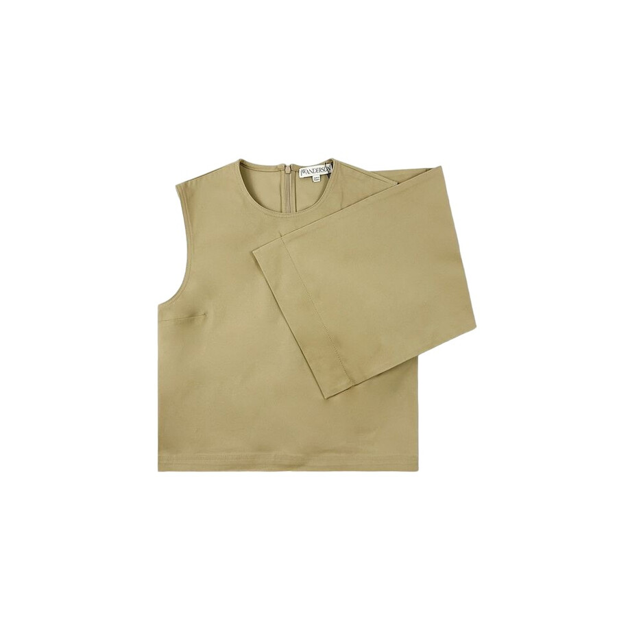 JW Anderson Ladies Flax Sleeveless Kite Top, Brand Size 10 (US Size 6 ...