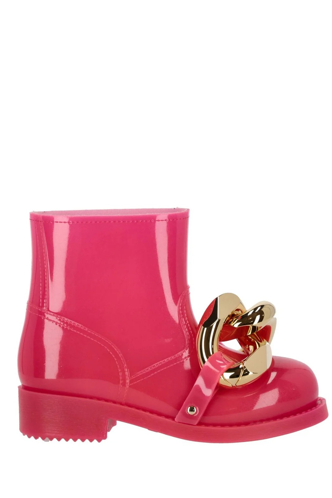 JW Anderson Ladies Pink Chain Rain Boots, Brand Size 37 ( US Size 7 ...