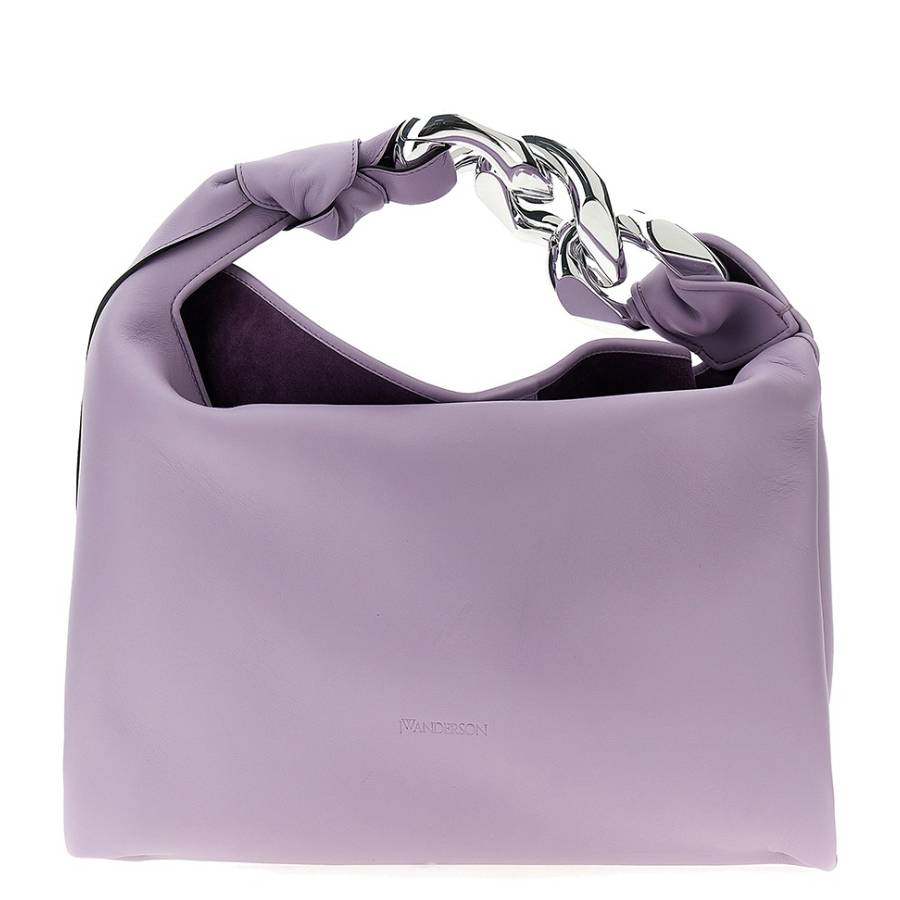 JW Anderson Lilac Leather Small Chain Hobo Bag HB0463 LA0268 730 ...