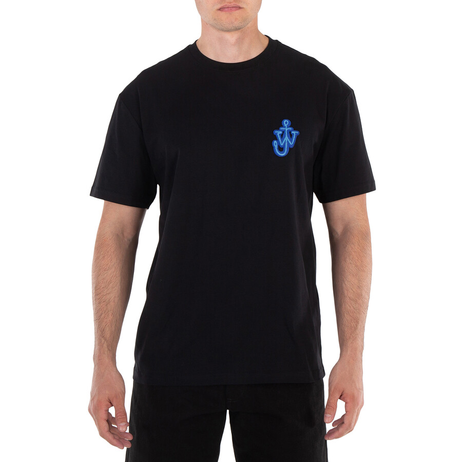 JW Anderson Anchor Patch Crewneck T-Shirt, Size Large JT0061 PG0772 ...