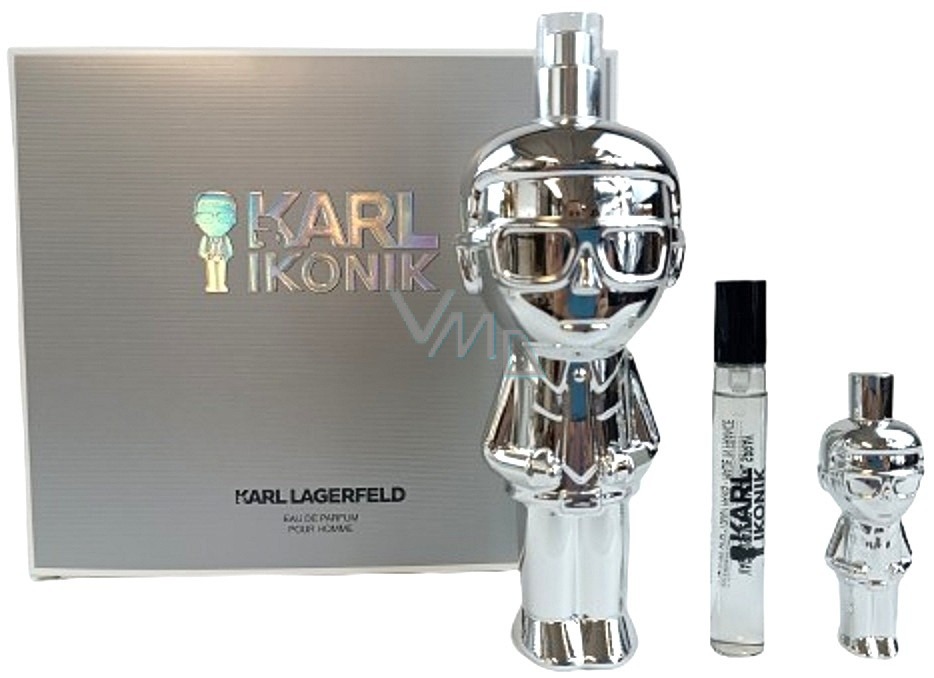 Karl Lagerfeld Men's Ikonik Gift Set Fragrances 3386460150231 ...