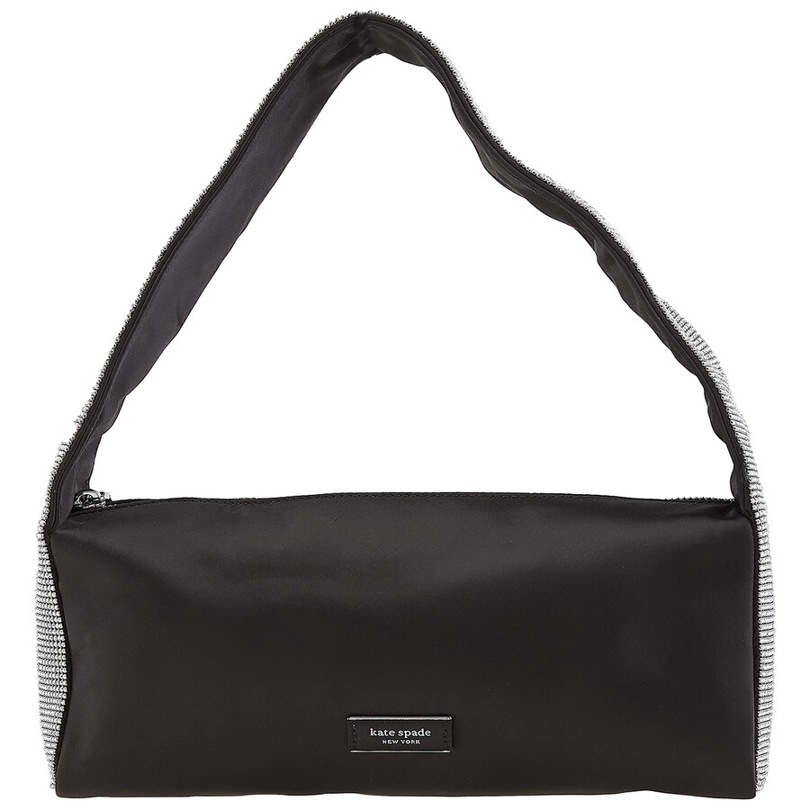 Kate Spade Crystal Embellished Satin Hand Bag KC915-001 196021357626 ...