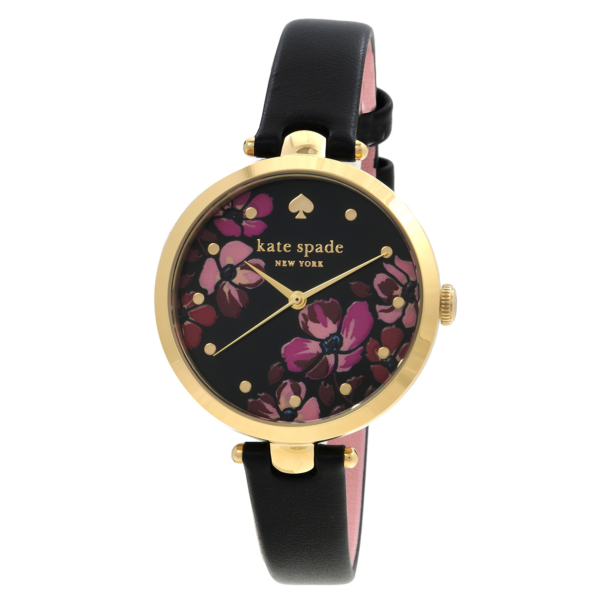 Kate Spade Holland Quartz Black Dial Ladies Watch KSW1843 796483662384 ...