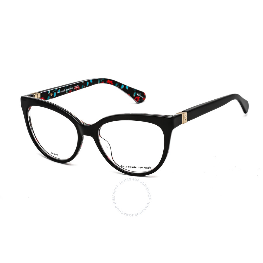 Kate Spade Ladies Black Cat Eye Eyeglass Frames Cherette0ina0052