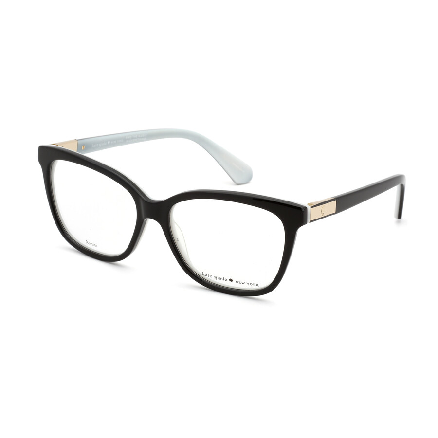 Kate Spade Ladies Black Rectangular Eyeglass Frames Jorja09HT0053 ...