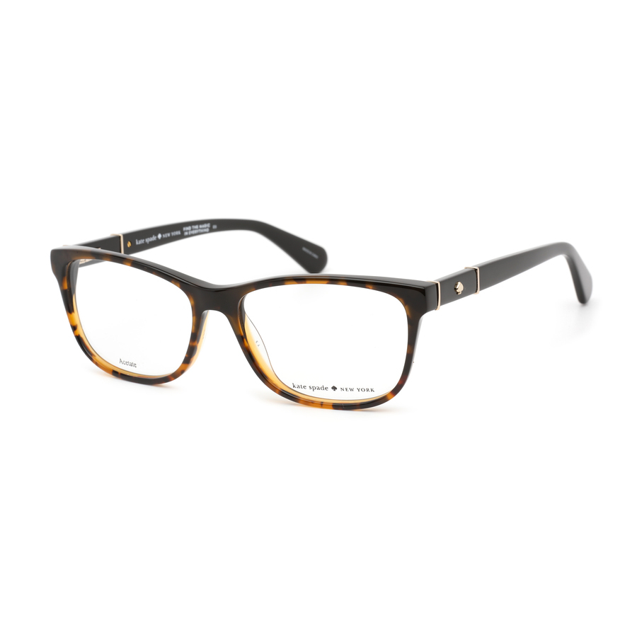 Kate Spade Ladies Black Rectangular Eyeglass Frames Myrna0WR70053 ...