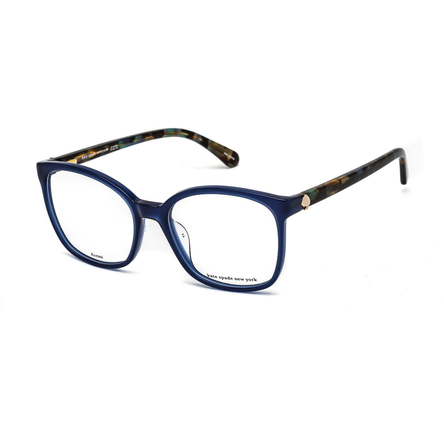 Kate Spade Ladies Blue Rectangular Eyeglass Frames MACI0PJP0052 ...