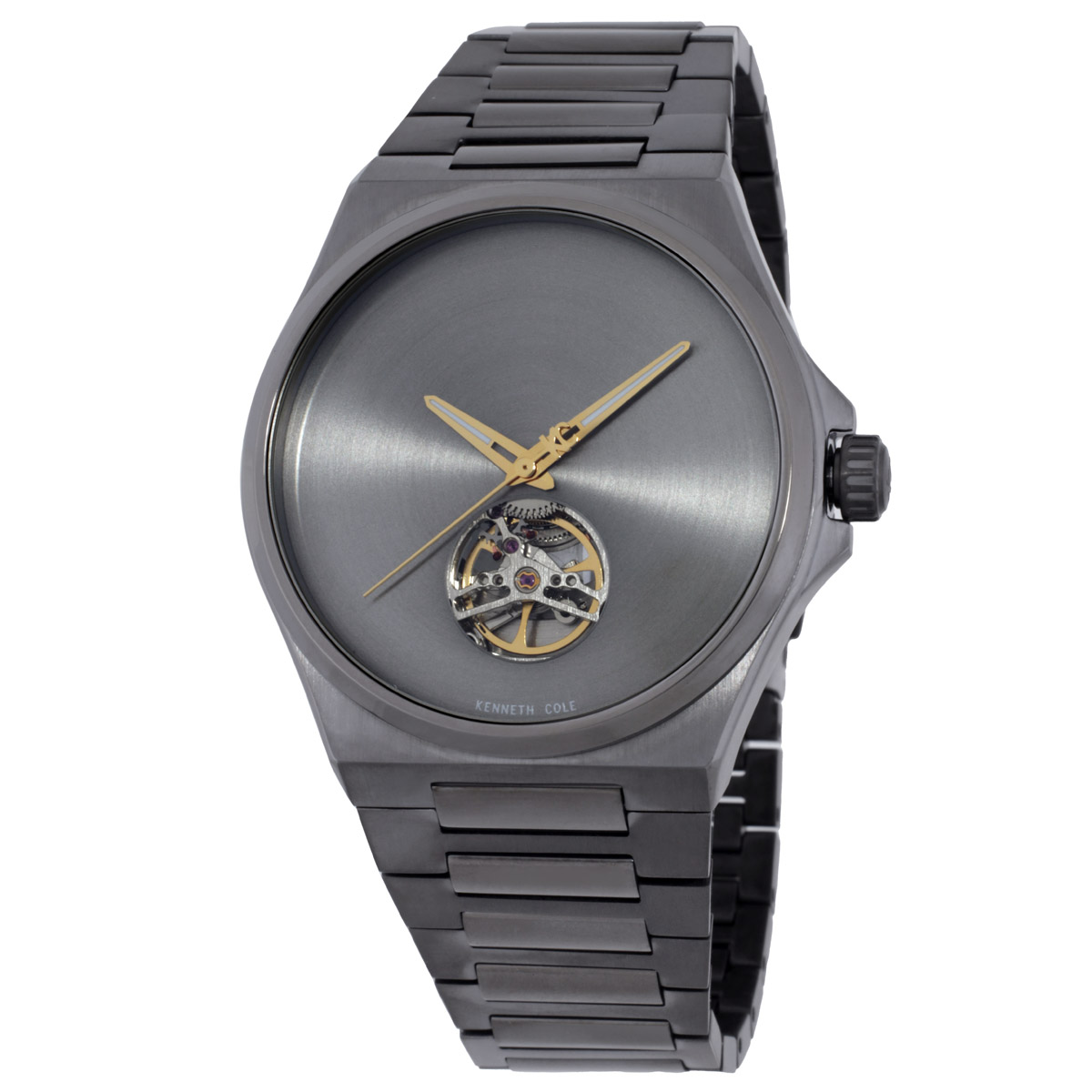 Kenneth Cole New York Automatic Gunmetal Dial Men's Watch KCWGY0067403 ...