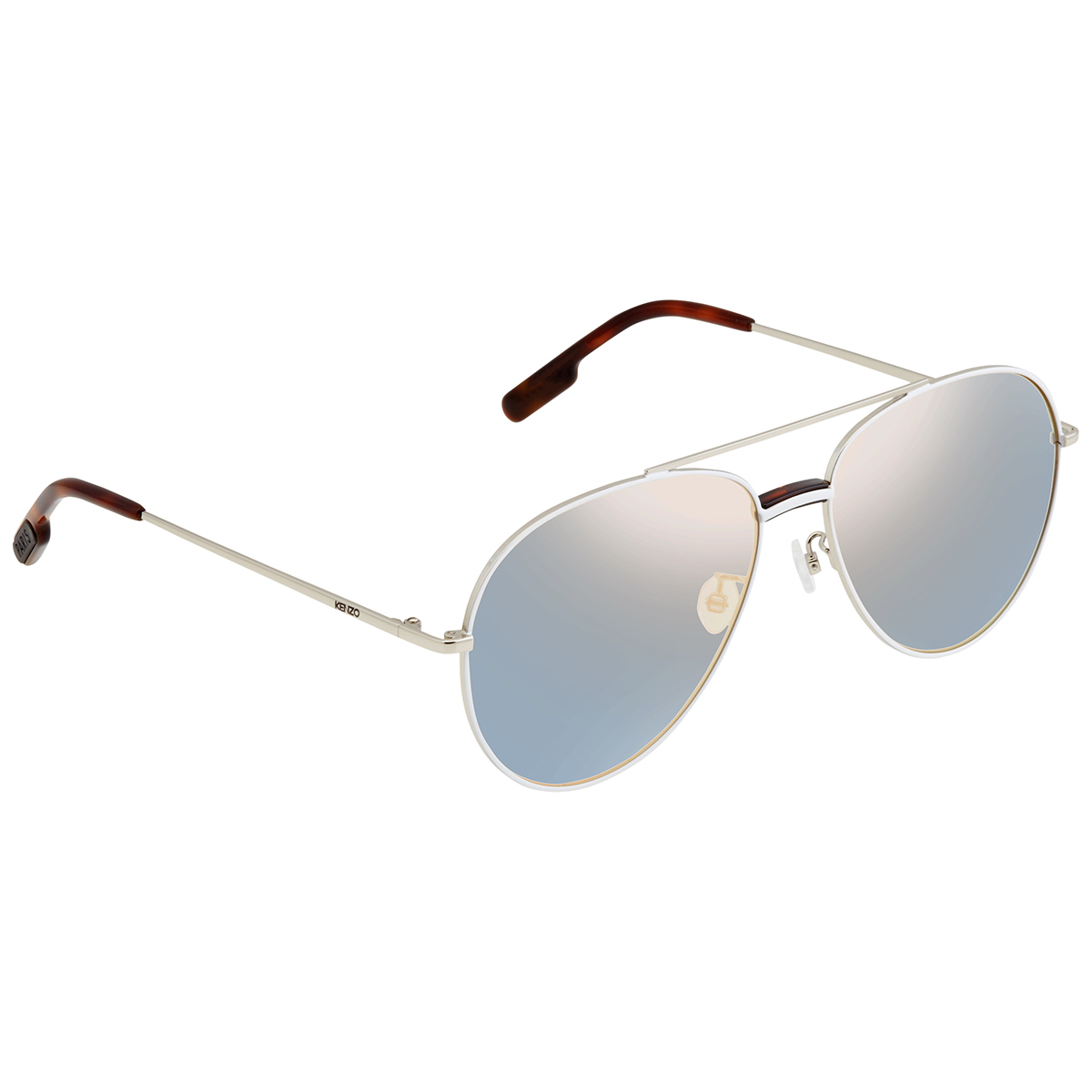 Kenzo Blue Pilot Unisex Sunglasses KZ40094F 16C 63 191875031319 ...