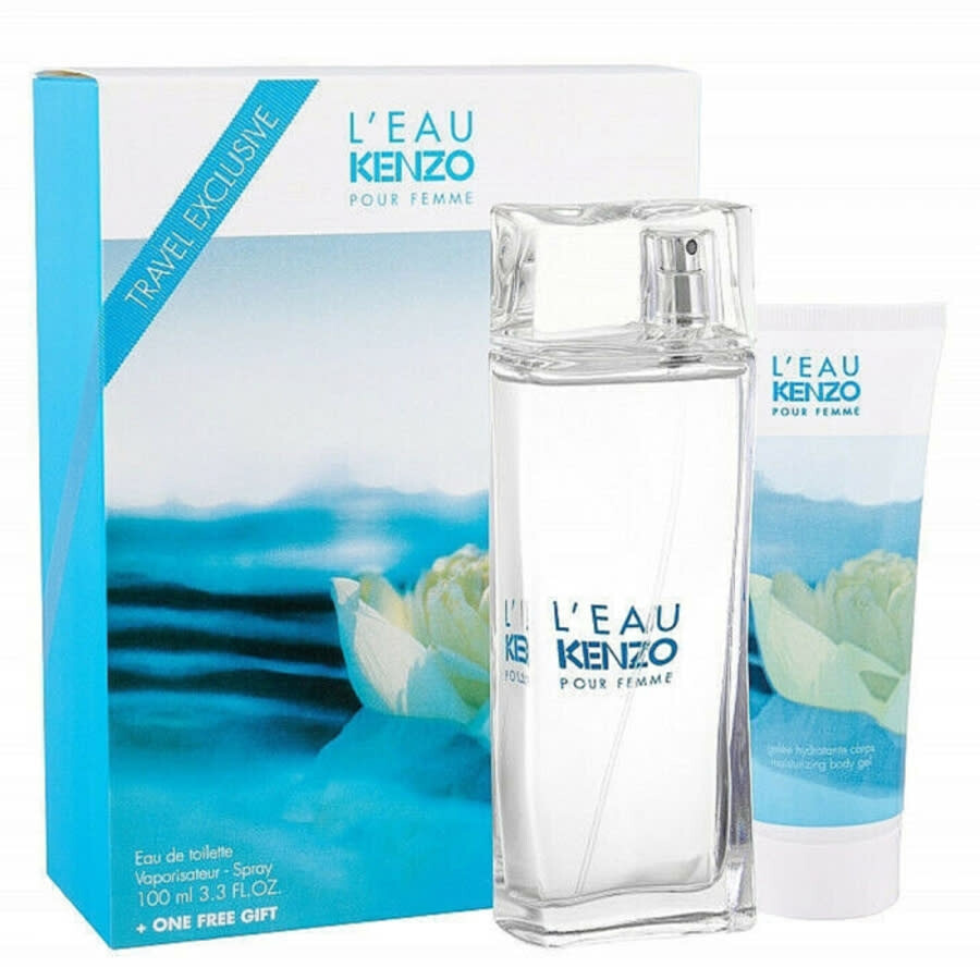 Kenzo Ladies L'eau Pour Femme Gift Set Fragrances 3274872407589 - Kenzo ...