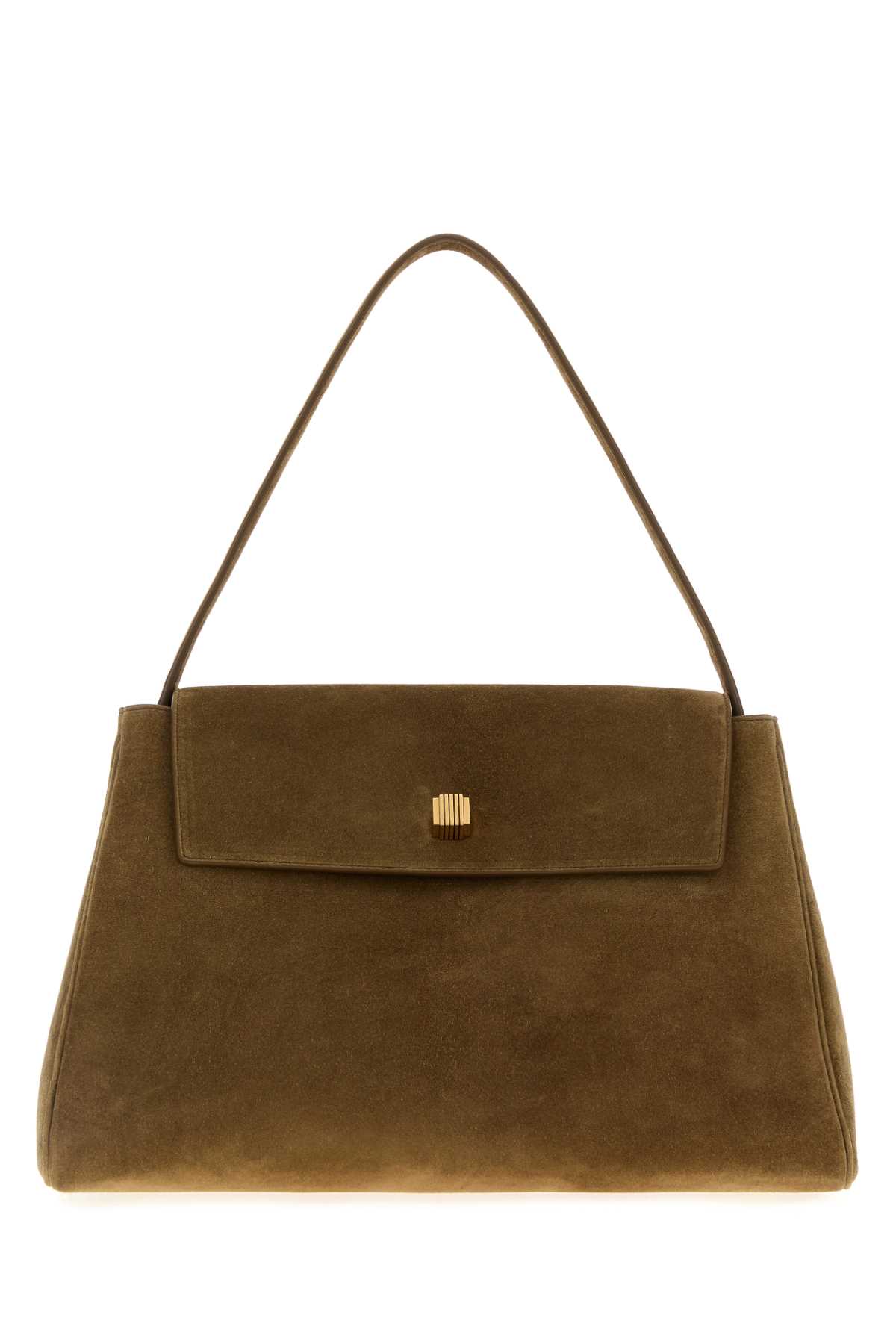 Khaite Dove Grey Suede Audrey Handbag H2044726L726 737 - Handbags ...