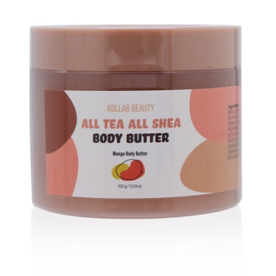 Kollab / All Tea All Shea Mango Body Butter 3.5 oz (100 ml) (W ...