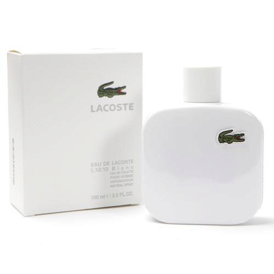 Lacoste L.12.12 Blanc / Lacoste EDT Spray 3.3 oz (100 ml) (m ...