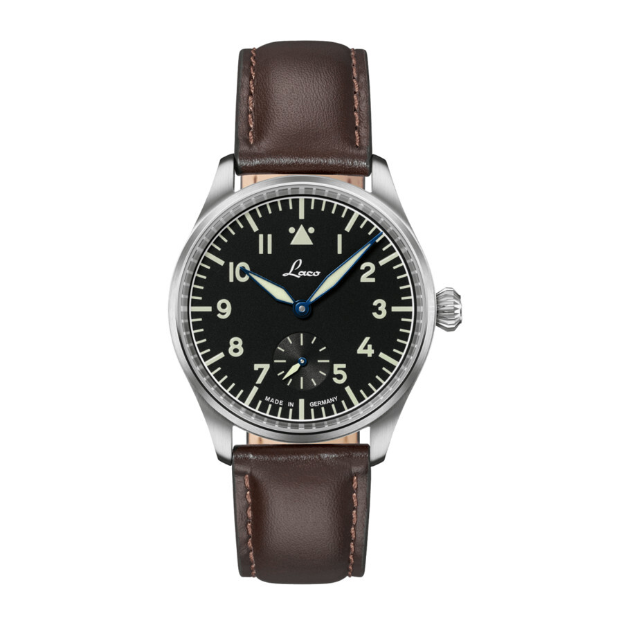 Laco Hamburg Gmt Blue Dial Men's Watch 862172 - Laco, Hamburg Gmt ...