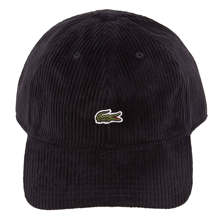 Lacoste Cotton Velour Cap - Black RK3447-MO-031 3617072733643 ...