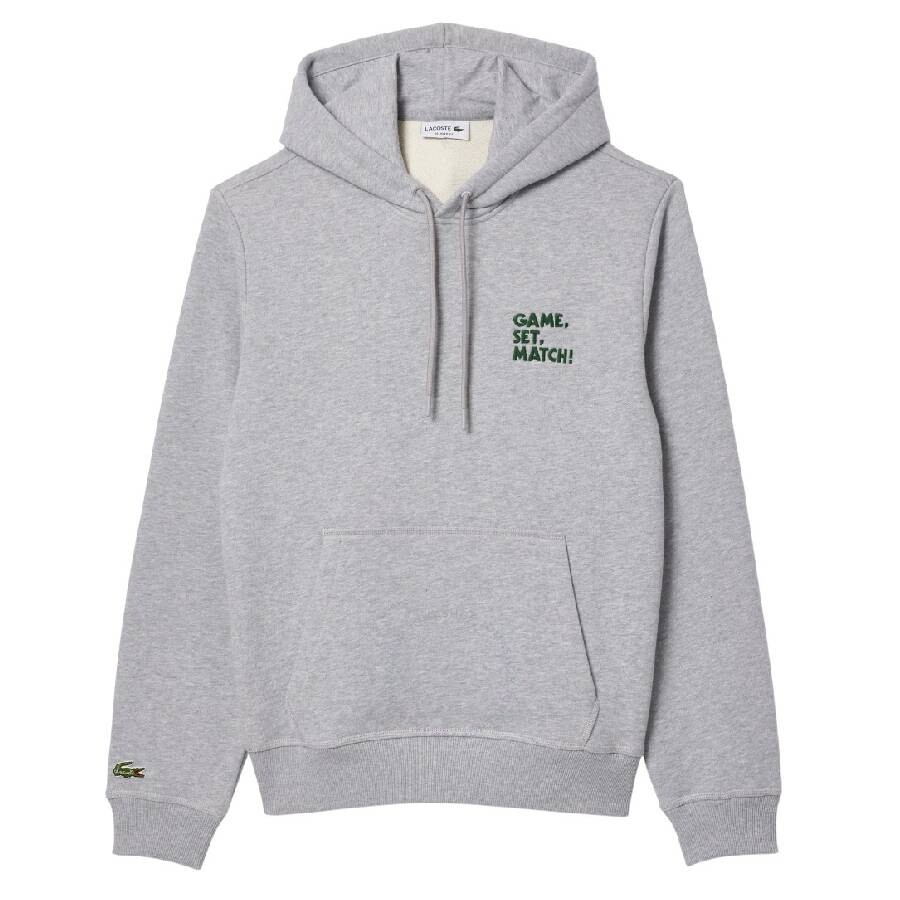 Lacoste Crew Neck Hoodie, Size Small SH0132-MO-CCA - Clothing - Jomashop