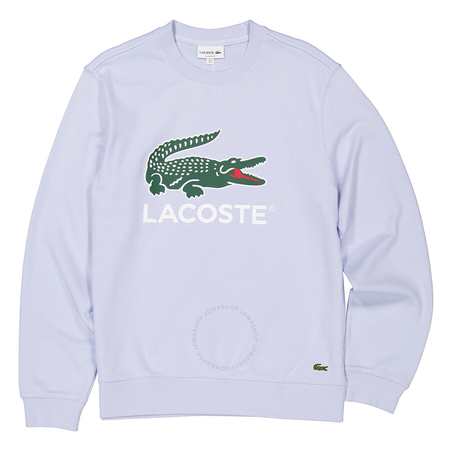 Lacoste Crew Neck Long Sleeves Pull-Over Sweater, Brand Size 5 (Large) SH1281-MO-J2G - Clothing ...