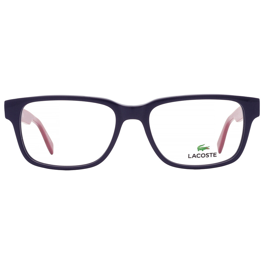 Lacoste Demo Rectangular Men's Eyeglasses L2910 410 55 886895572514 - Eyeglasses - Jomashop