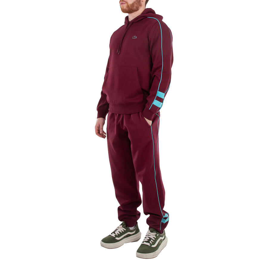 Lacoste Double-Sided Organic Cotton Jogger, Brand Size 6 (X-Large ...