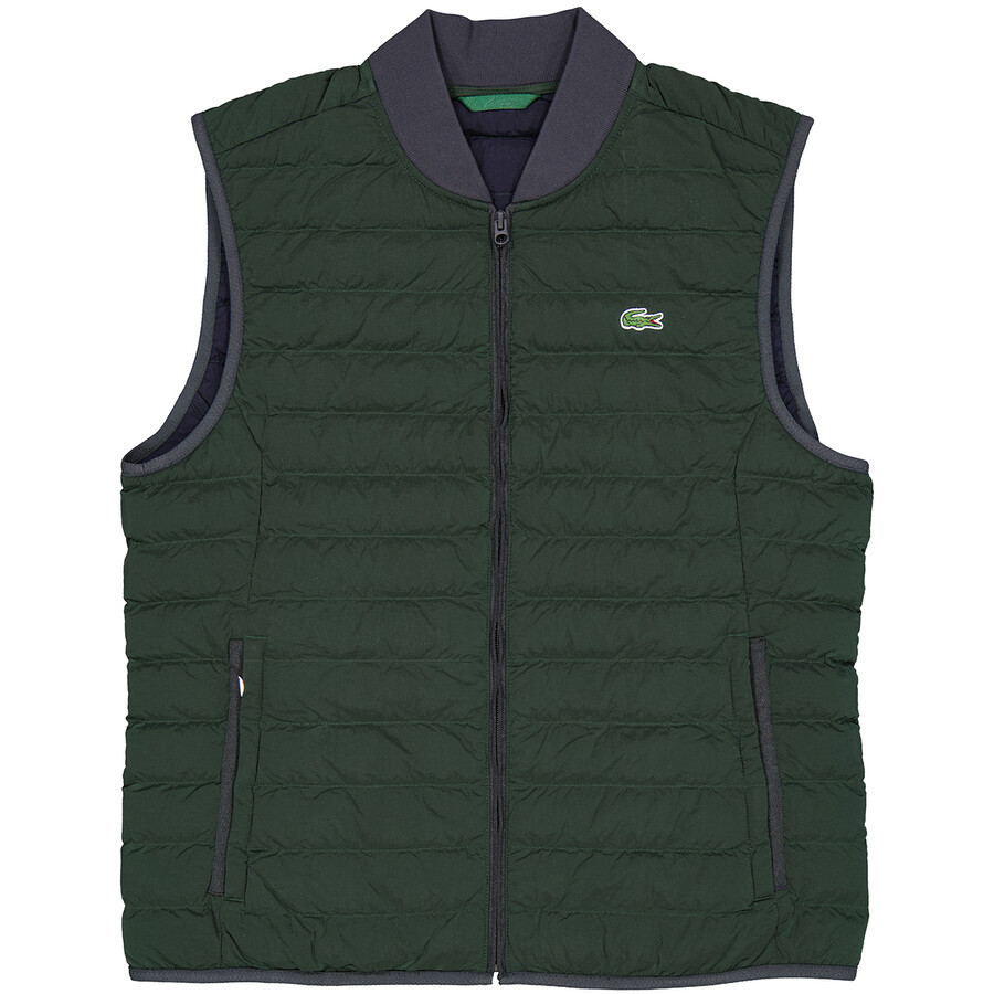 Lacoste Men's Sinople Lightweight Foldable Water-resistant Puffer Coat ...