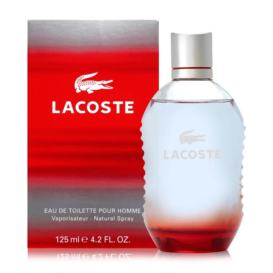 Lacoste Red Style In Play / Lacoste EDT Spray 4.2 oz (m) LREMTS42-A ...