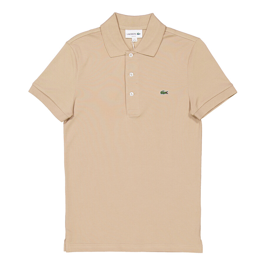 Lacoste Stretch Pique Short-Sleeve Slim Fit Polo Shirt, Brand Size 1 ...