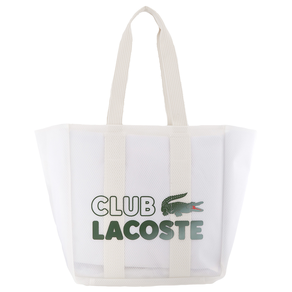Lacoste Transparent Blc Estragon Logo Print Tote Bag NU4150PB-LO-L64 ...