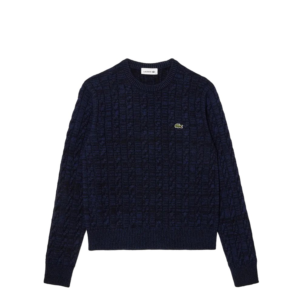 Lacoste Wool Blend Cable Knit Sweater AF0633-LO-L6L 3617070236542 ...