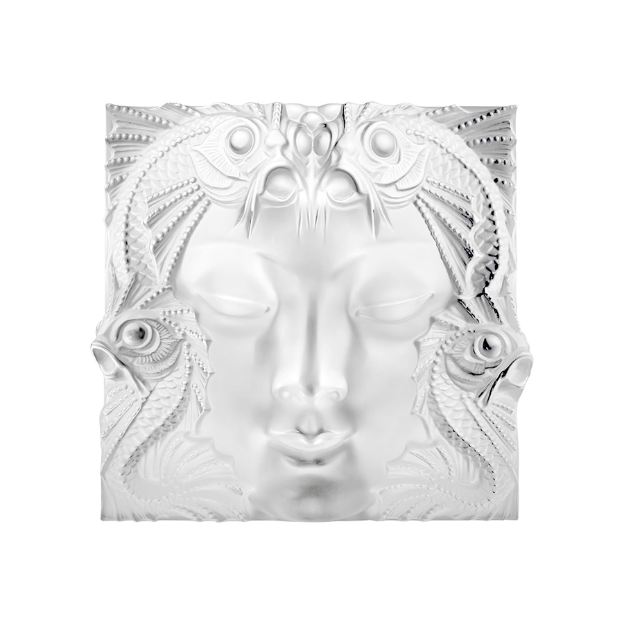 Lalique Masked Pham Woman Mask On Stand 1164500 090592116456 - Crystals ...