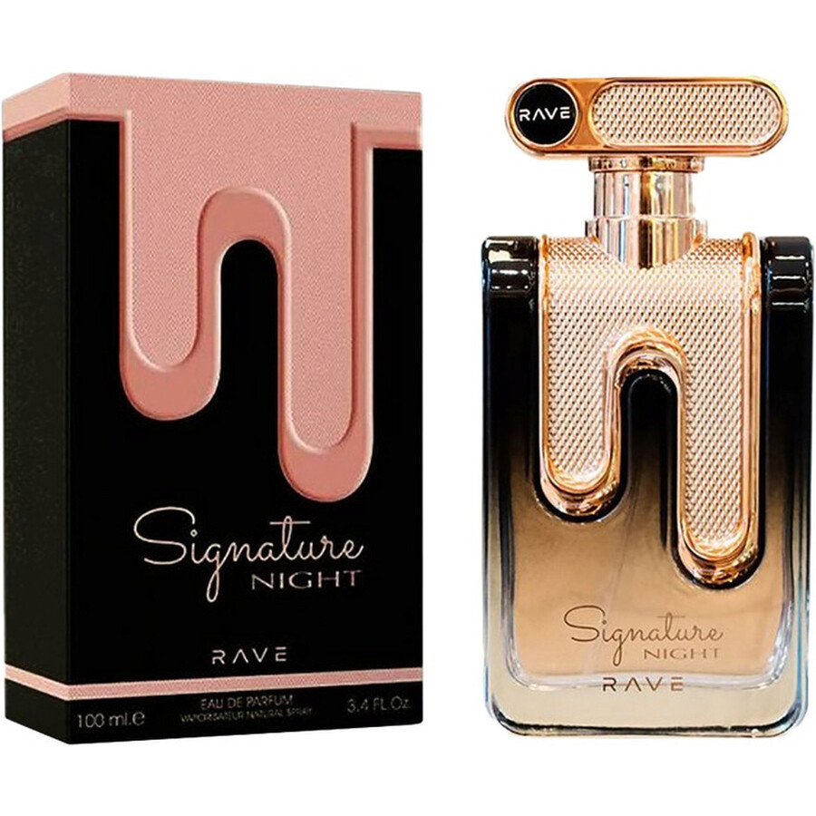 Lattafa Ladies Rave Signature Night EDP Spray 3.4 oz Fragrances ...