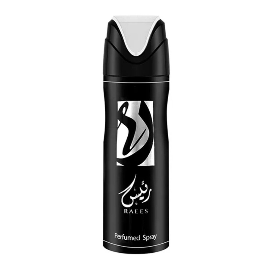 Lattafa Men's Raees Perfumed Body Spray 6.7 oz Fragrances 6291107451497 ...