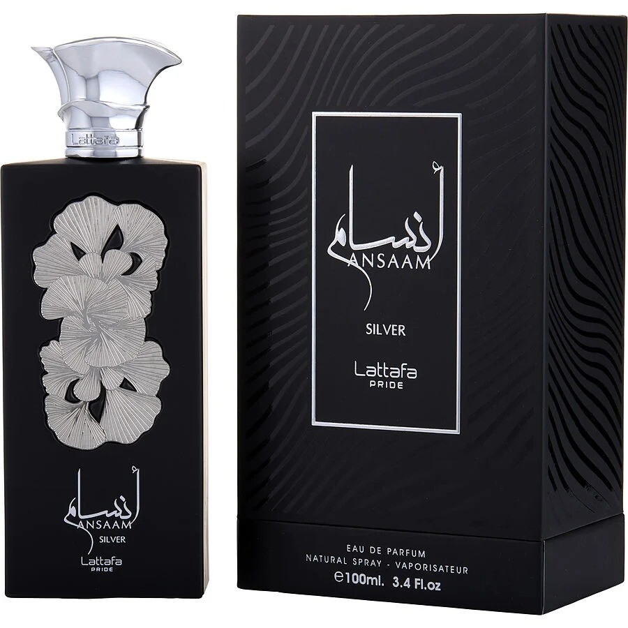 Lattafa Unisex Ansaam Silver EDP Spray 3.4 oz Fragrances 6291108738207 ...