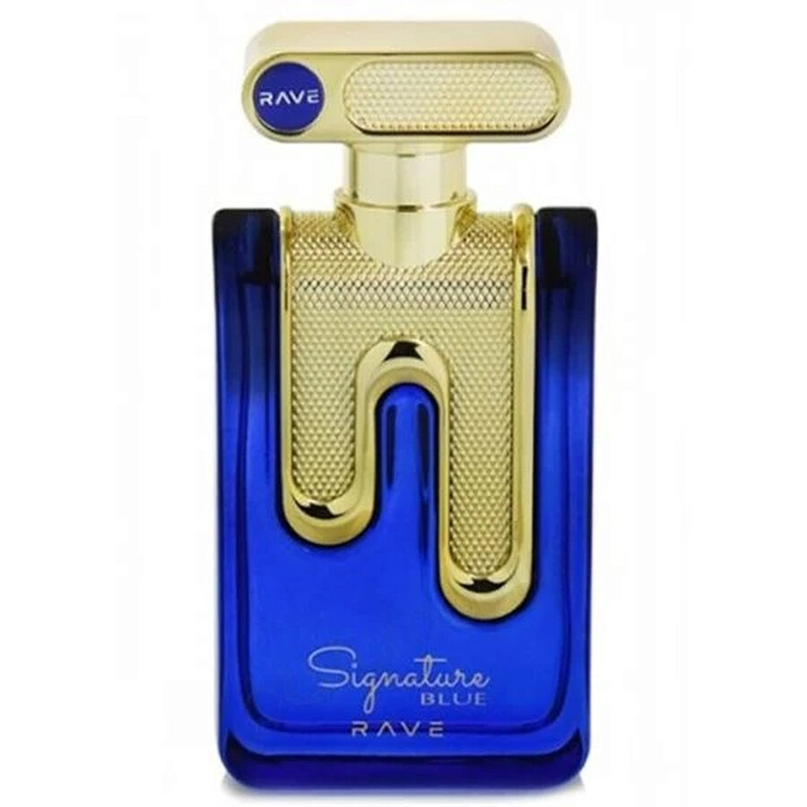 Lattafa Unisex Rave Signature Blue EDP Spray 3.4 oz Fragrances ...
