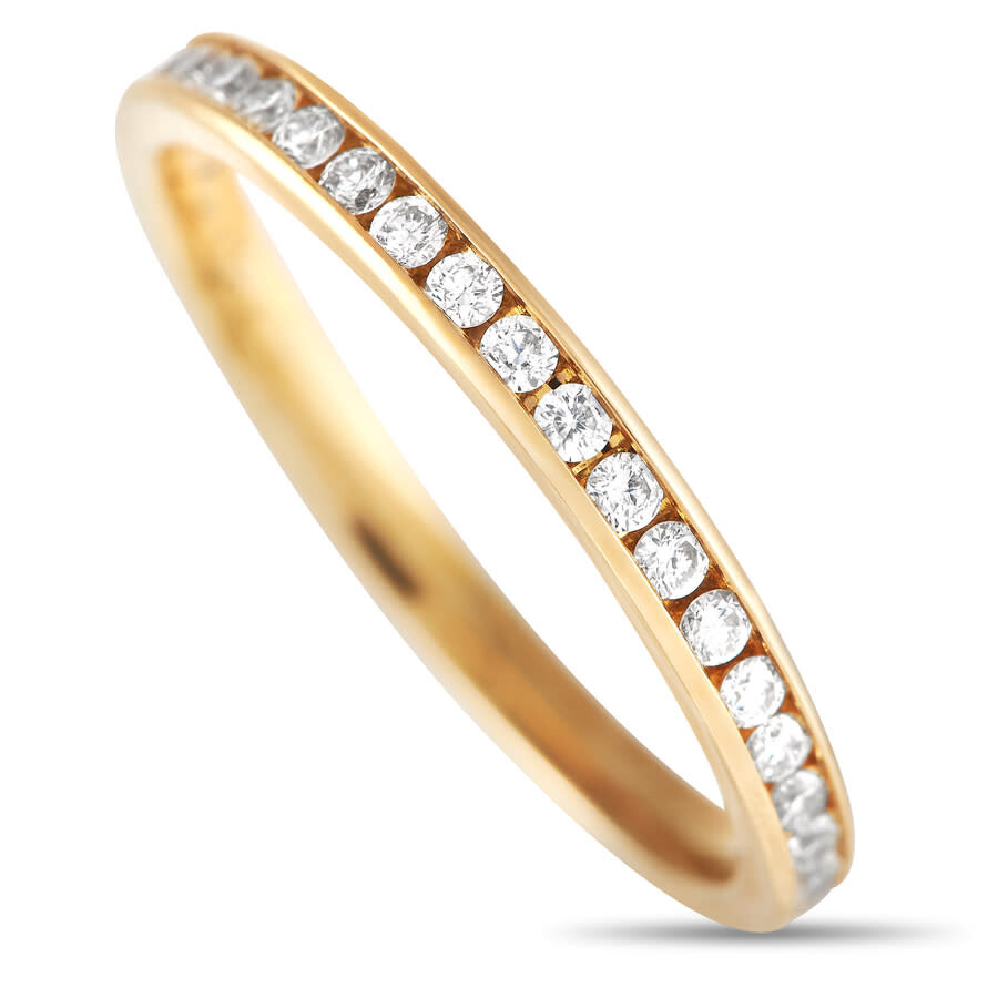 Lb Exclusive 14K Yellow Gold 0.50ct Diamond Channel Set Band Ring ...