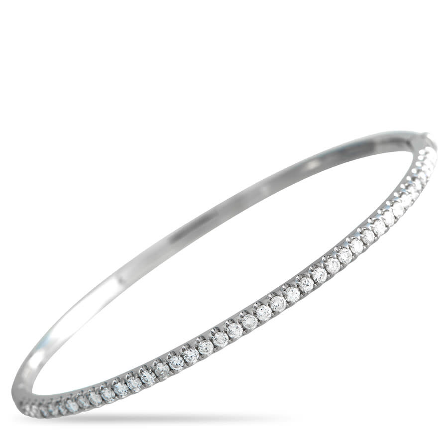 Lb Exclusive 18K White Gold 1.0ct Diamond Bracelet ALB-5280-W - Jewelry ...
