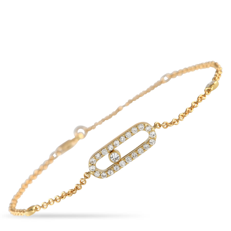 Lb Exclusive 18K Yellow Gold 0.22ct Diamond Bracelet ALB-17878-Y ...