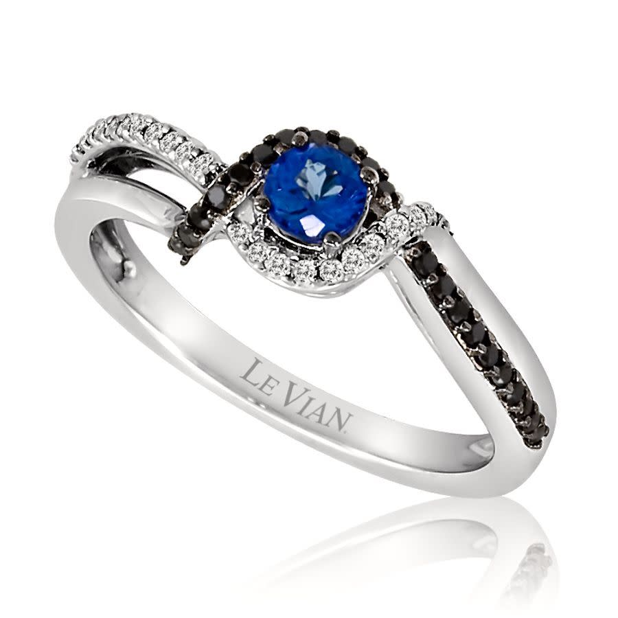 Le Vian Ladies Blueberry Tanzanite Rings set in 14K Vanilla Gold YPTX ...