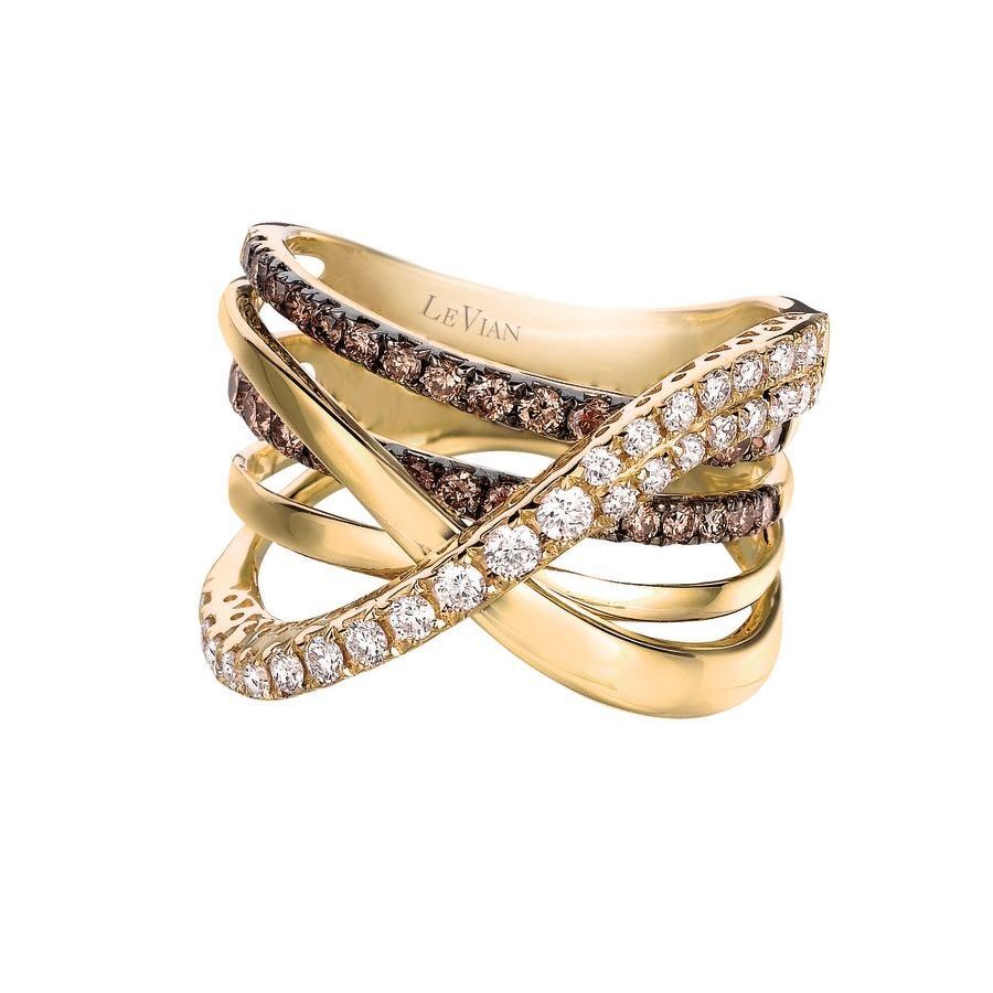 Le Vian Ladies Vanilla Diamond Rings set in 14K Honey Gold YPTI 8 ...