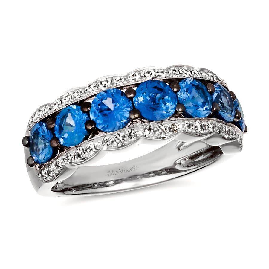 Le Vian Ladies Blueberry Sapphire Collection Rings set in 14K Vanilla ...