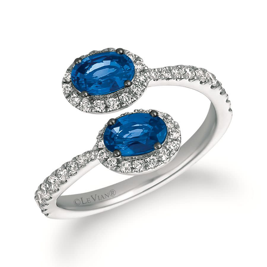 Le Vian Ladies Blueberry Sapphire Rings set in 14K Vanilla Gold ZUOD 73 ...